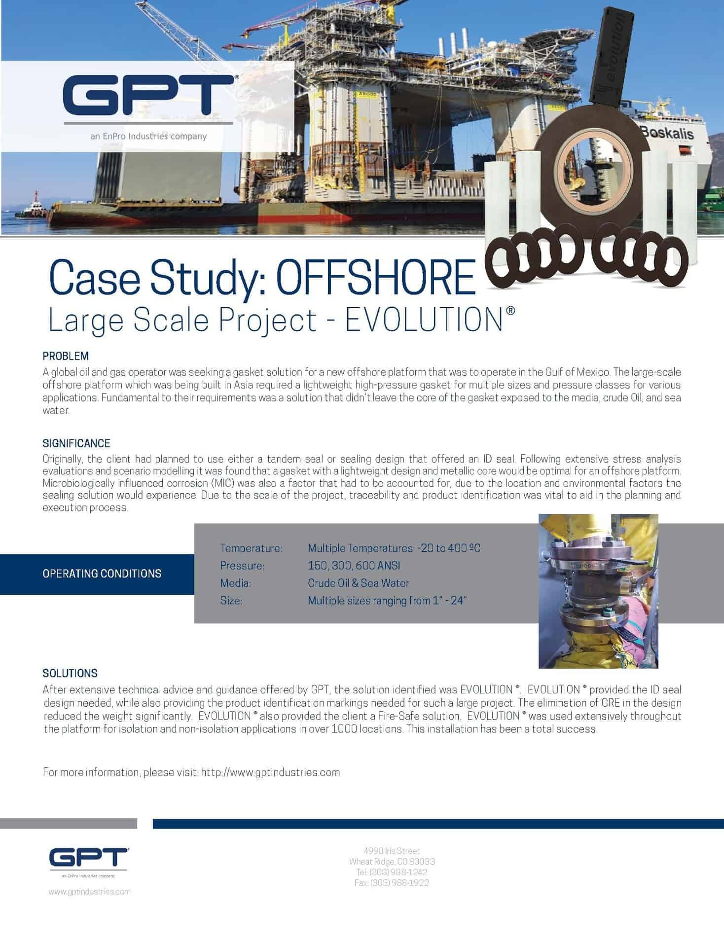 Case Study: Large Offshore Project - GPT Industries